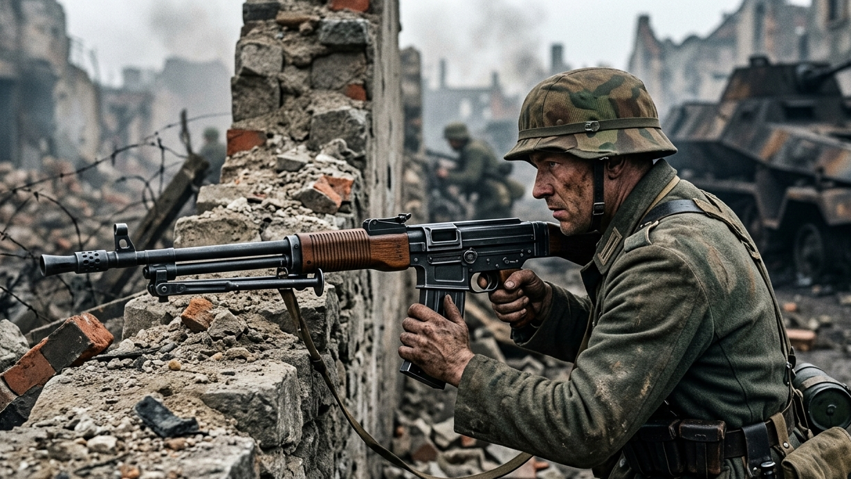 Pourquoi seulement 7 000 FG42 ont été fabriqués par les nazis