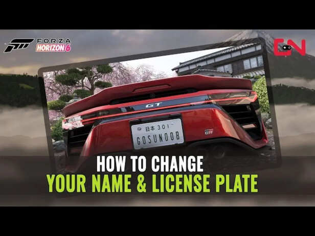 Forza Horizon 6 license plate guide: How to set a custom plate