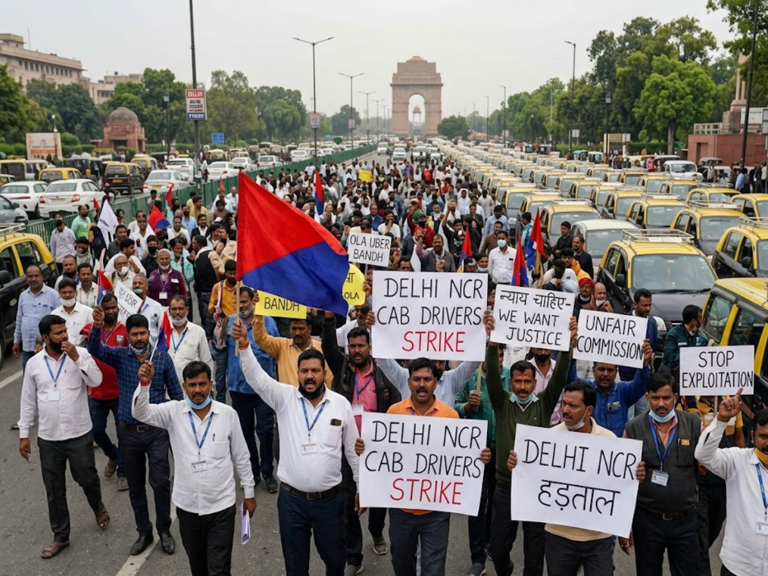 Delhi-NCR cab & auto strike today: 68 unions launch 3-day 'chakka jam ...