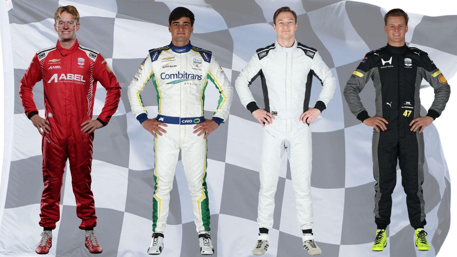 Indy 500 2026 includes four rookies: Meet Jacob Abel, Caio Collet ...