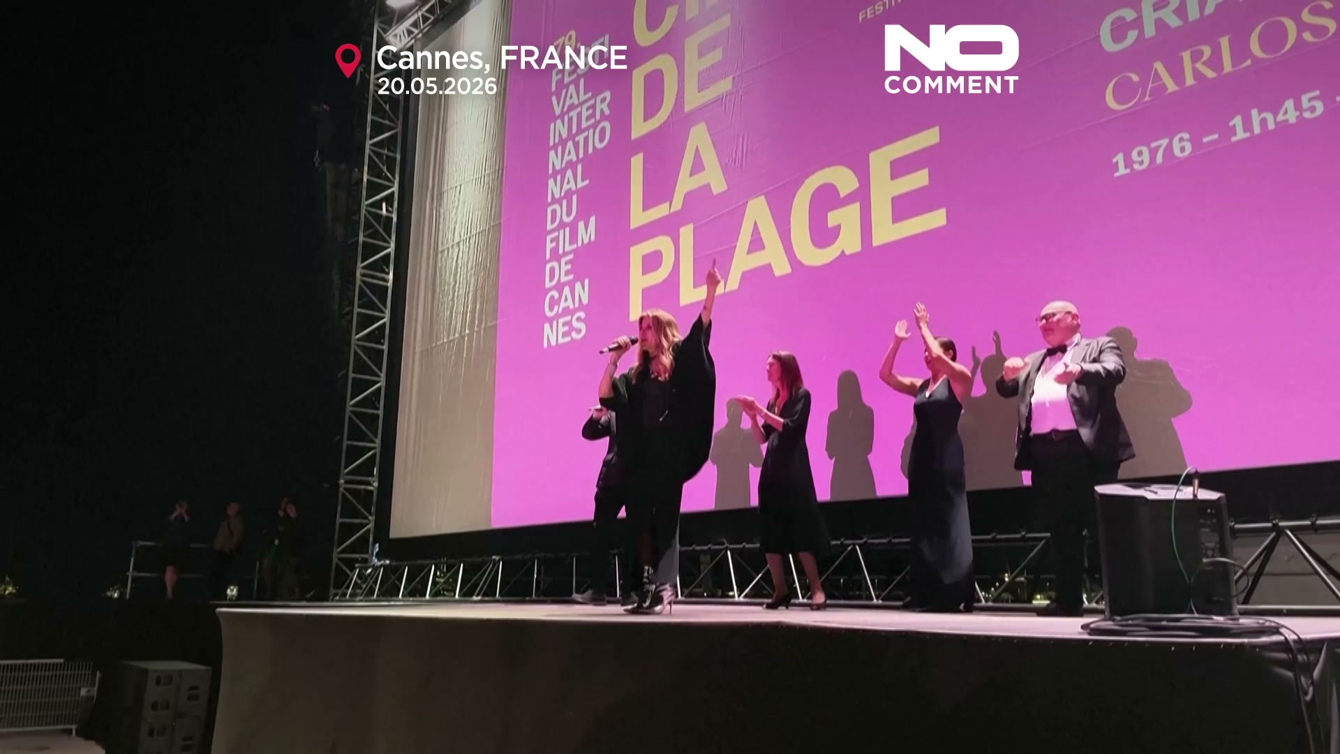 Jeanette revives cult film anthem 'Por qué te vas' in Cannes event