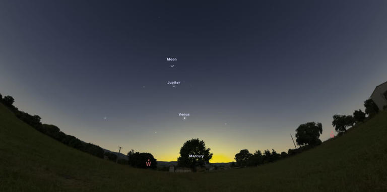 Spot Jupiter and Venus this May ahead of their conjunction in June 2026 ...