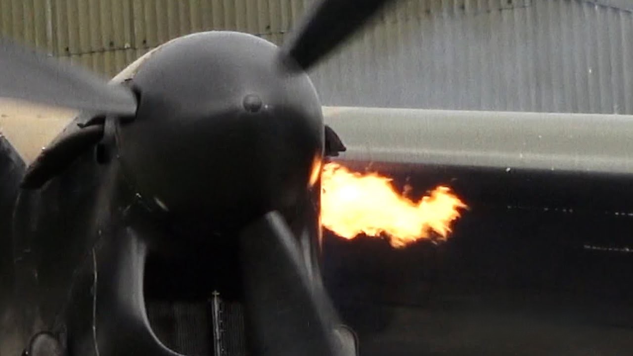 Listen to a WWII Lancaster fire up - then the Merlin engines shake the air