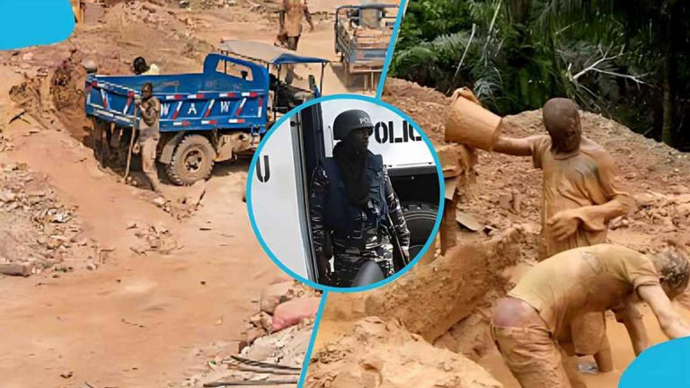 NAIMOS soldiers capture notorious galamsey kingpin during anti-illegal ...