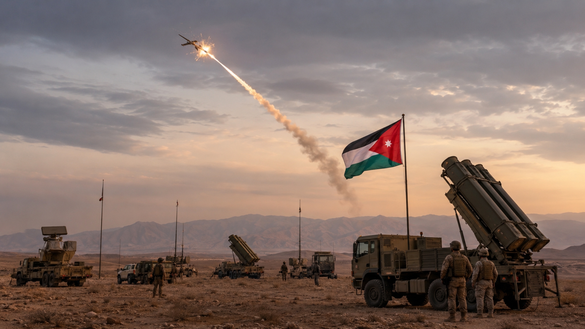 Jordania Shoots Down Drone as Iran War Keeps Region on Edge