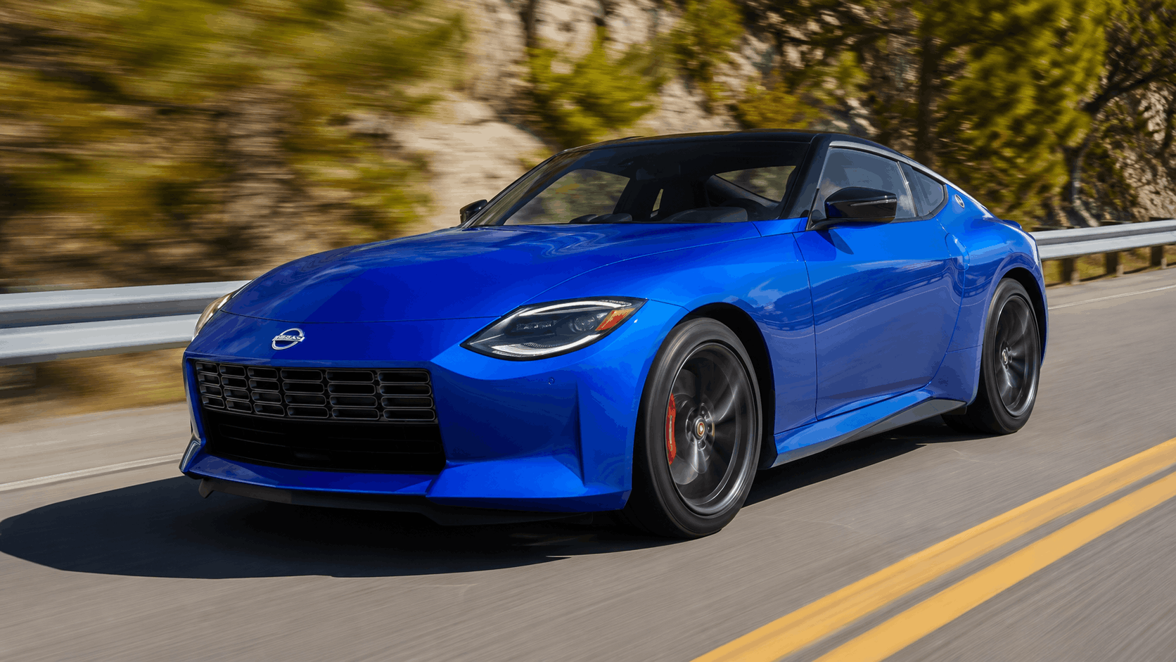 The new Nissan Z shows off its performance inspired styling