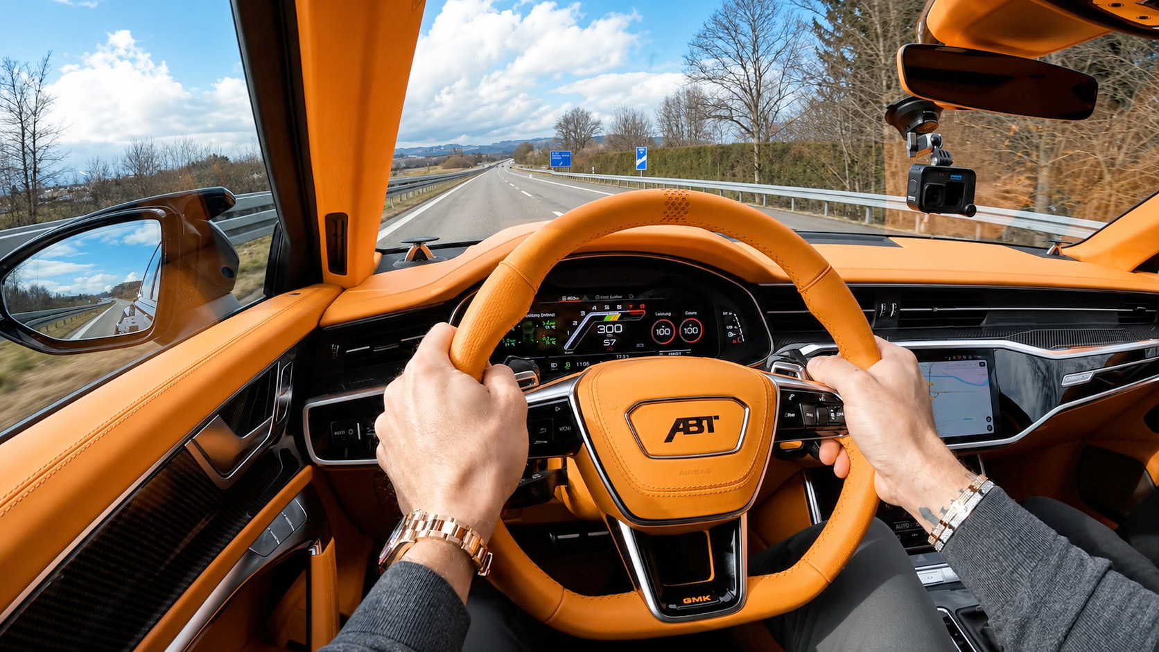 ABT Audi RS6 Legacy Edition erreicht 300 km/h auf der Autobahn