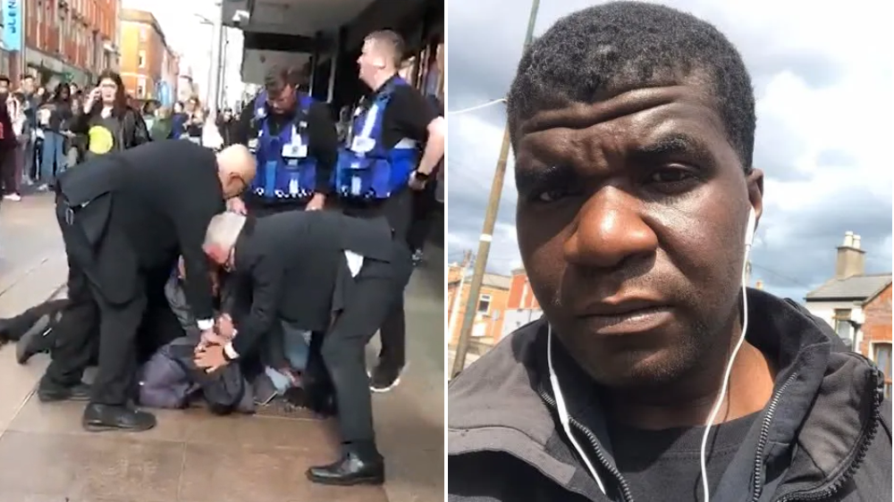 Man dies while being pinned down by shop security for shoplifting