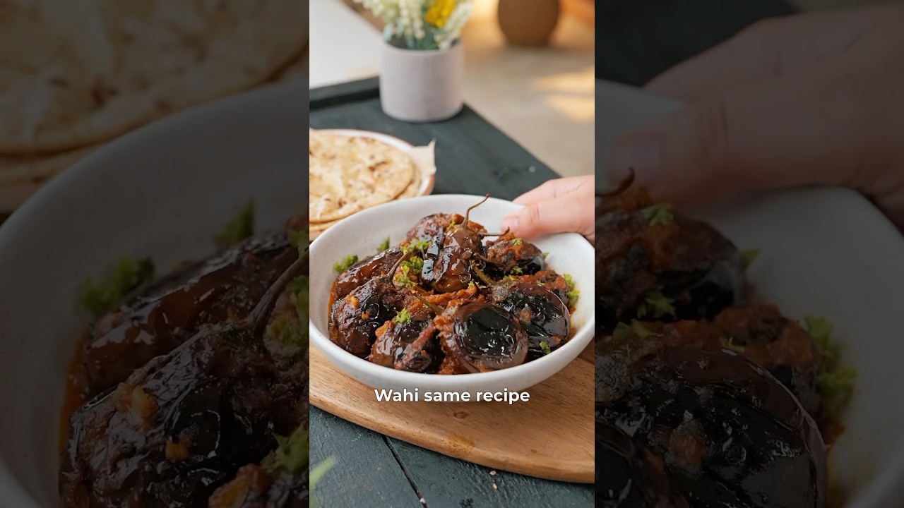 Easy Kalonji Baigan and Super Tasty Shalgam Ka Bharta homemade recipes