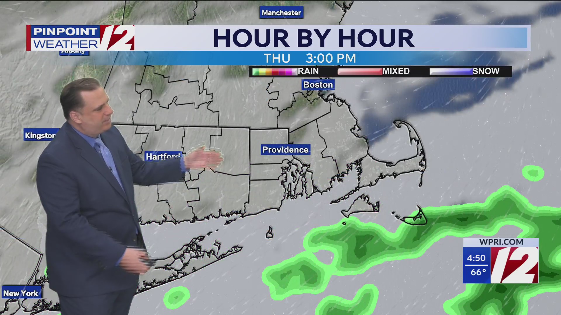 WPRI 12 weather forecast for 5/21/26: Much cooler today with light ...
