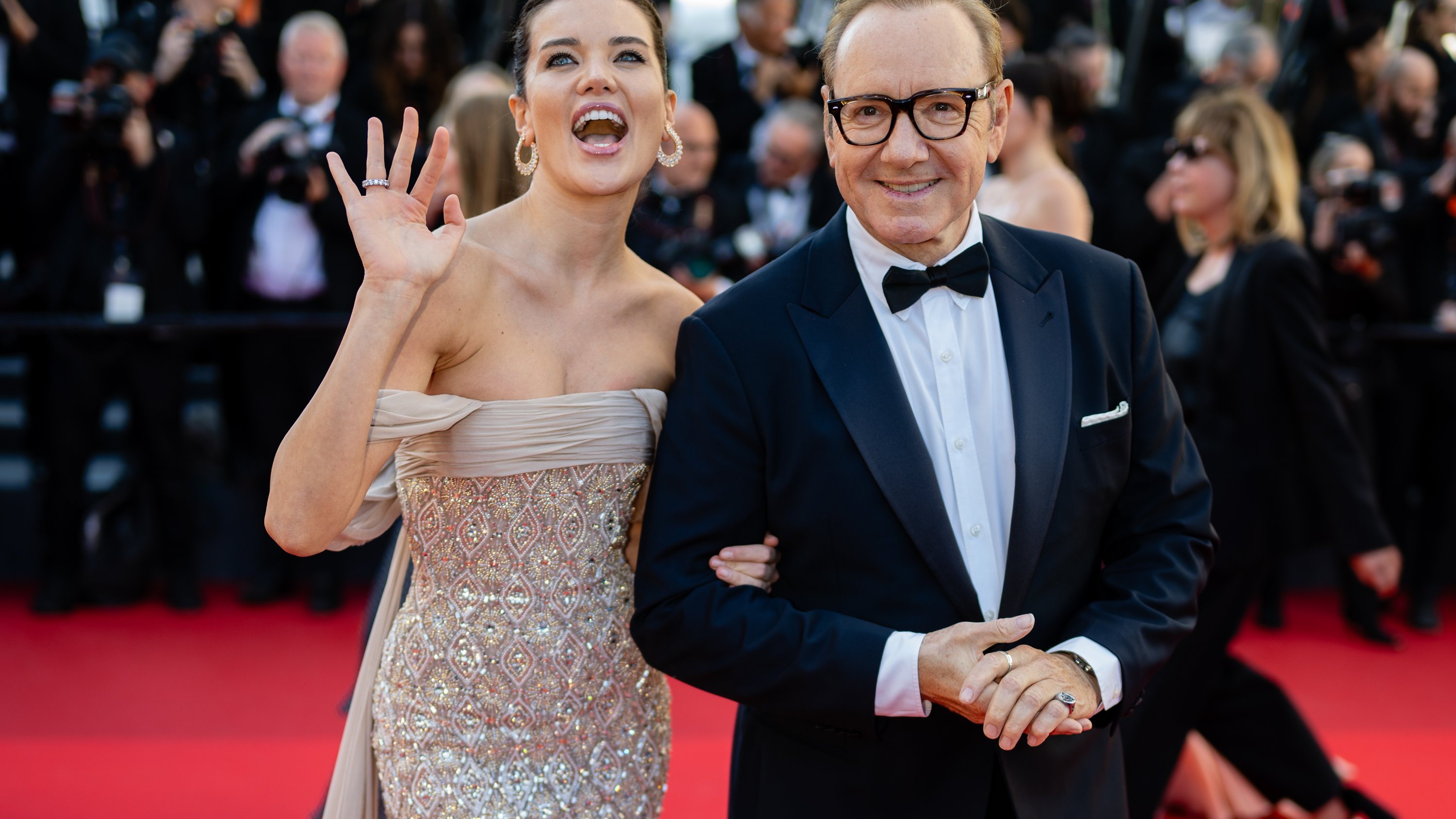 Kevin Spacey w Cannes. Ledwo zawarł ugodę z trzema mężczyznami