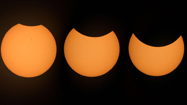 Mark your calendar: The moon 'takes a bite' out of the sun this summer