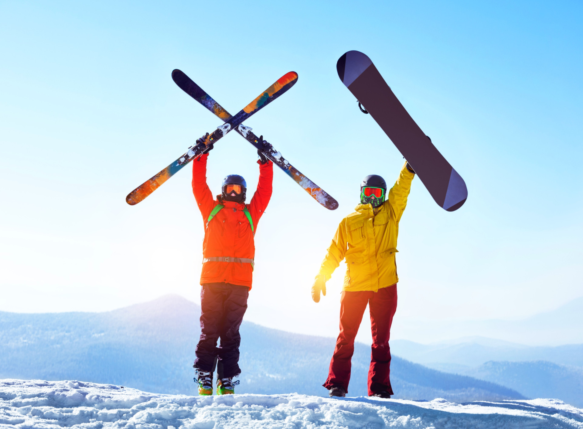 The compelling story of the ski and the snowboard