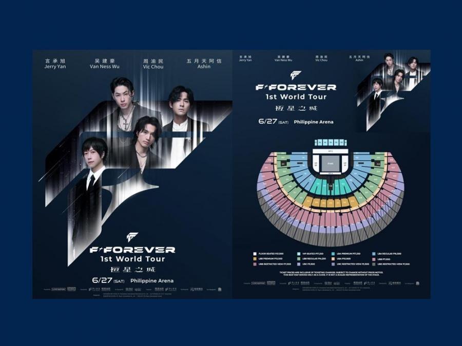 F4 and Ashin's PH concert ticketing details