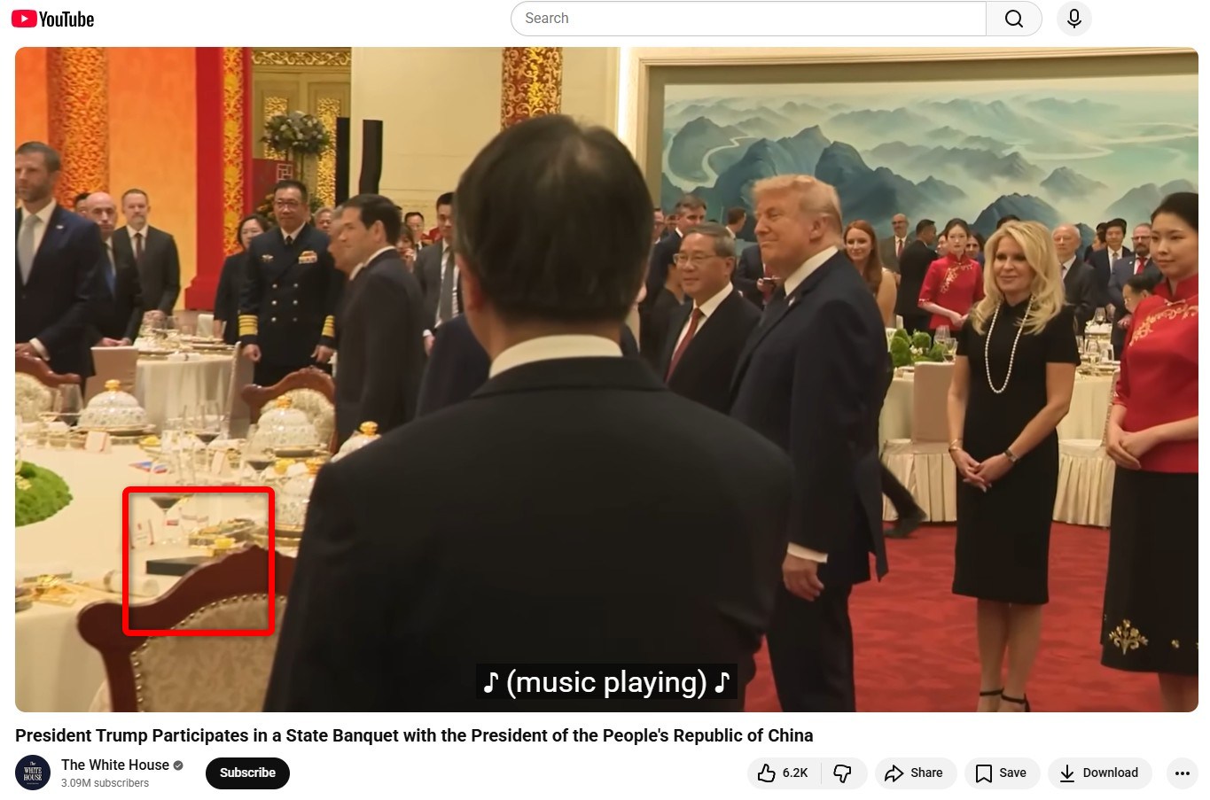 Claims that Trump peeked at Xi's notes during Chinese state banquet are ...