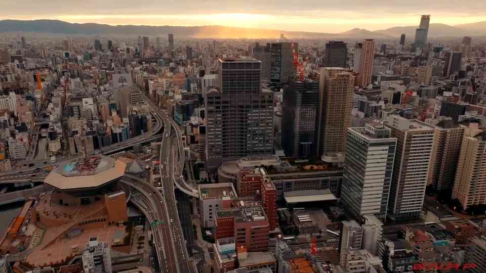 Osaka, Japan in 4K: A stunning drone journey