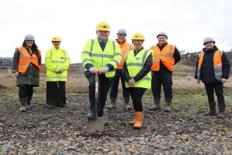 Work underway on 40 new council homes in East Kilbride