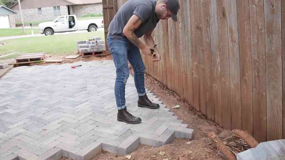 I wasn’t letting their backyard win - so I tore out my old patio