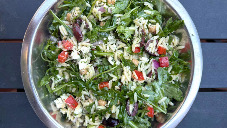 My Greek neighbor tried Ina Garten's Greek orzo salad, and now she's ...