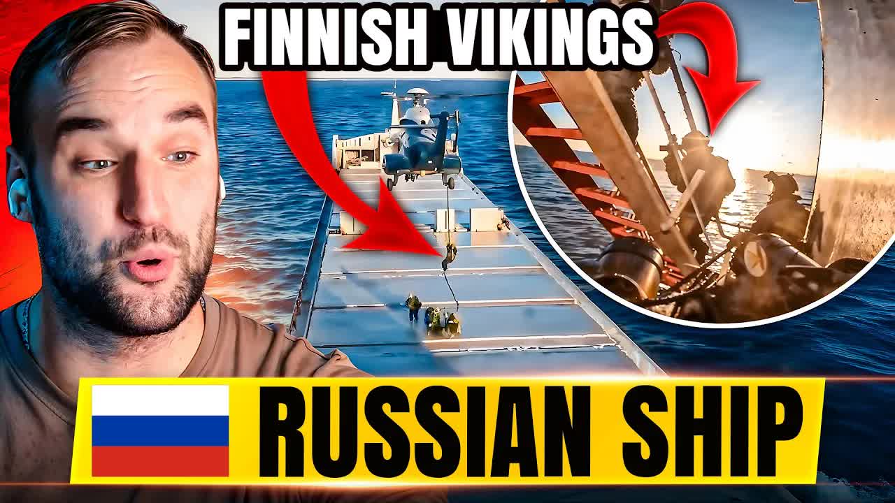Finland’s elite forces intercepted a Russian vessel at sea