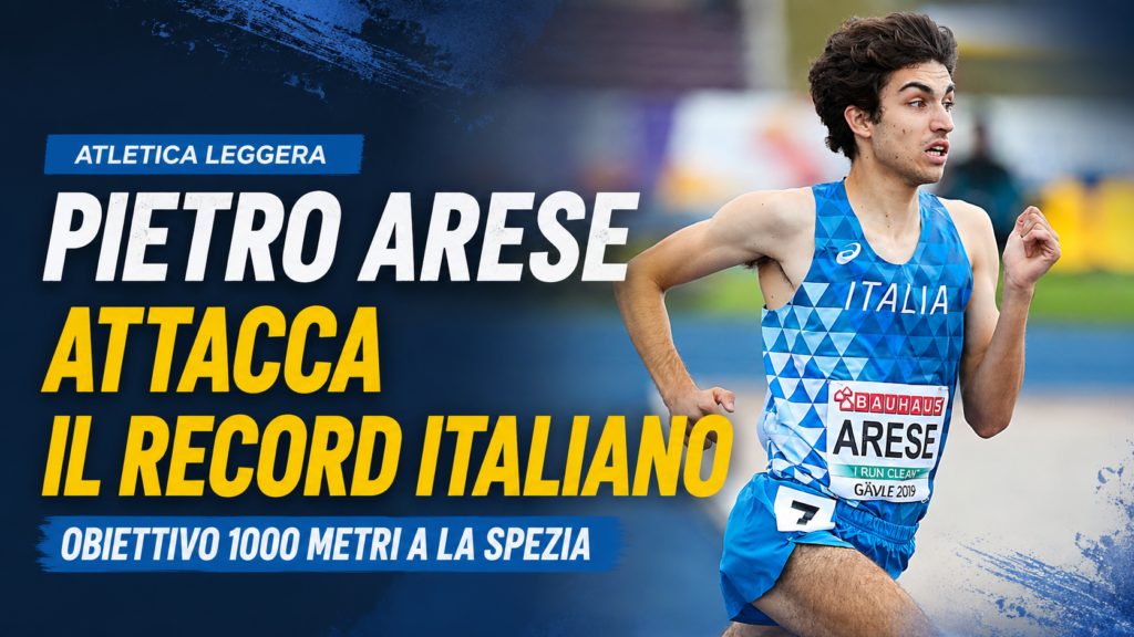 1000 metri a La Spezia con Pietro Arese: attacco al record italiano di ...