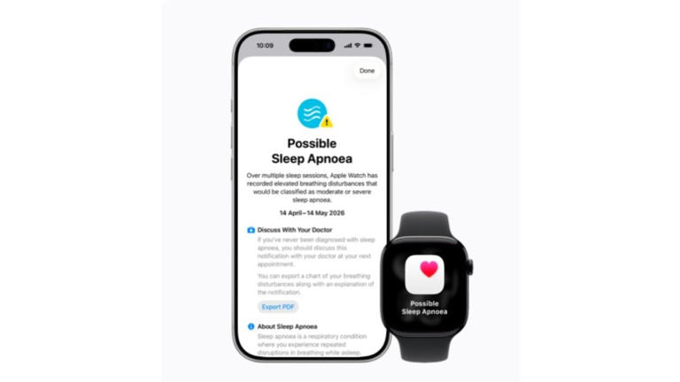 Apple brings sleep apnea notifications to Apple Watch in India