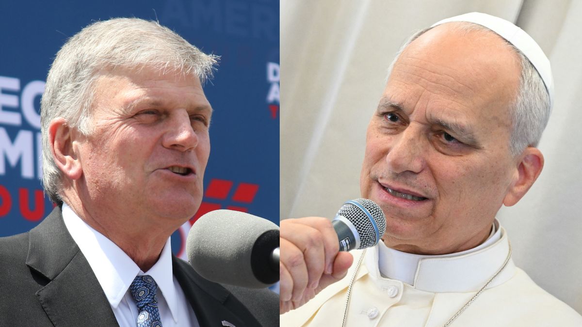 Did Pope Leo XIV call evangelist Franklin Graham 'Trump's puppet'?