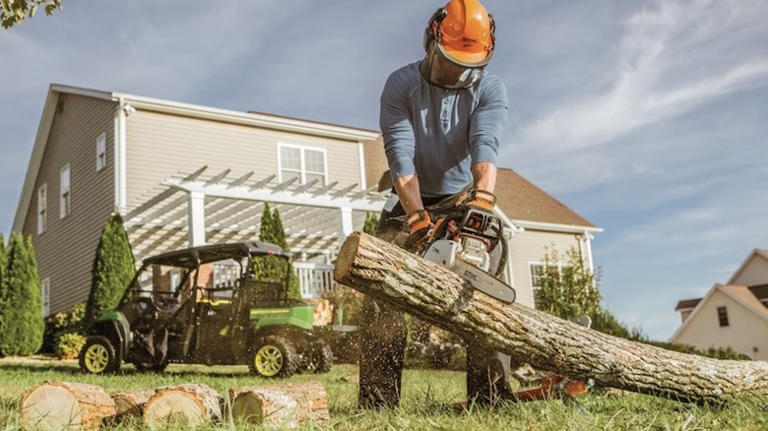 What does 'MS' mean on Stihl chainsaws?