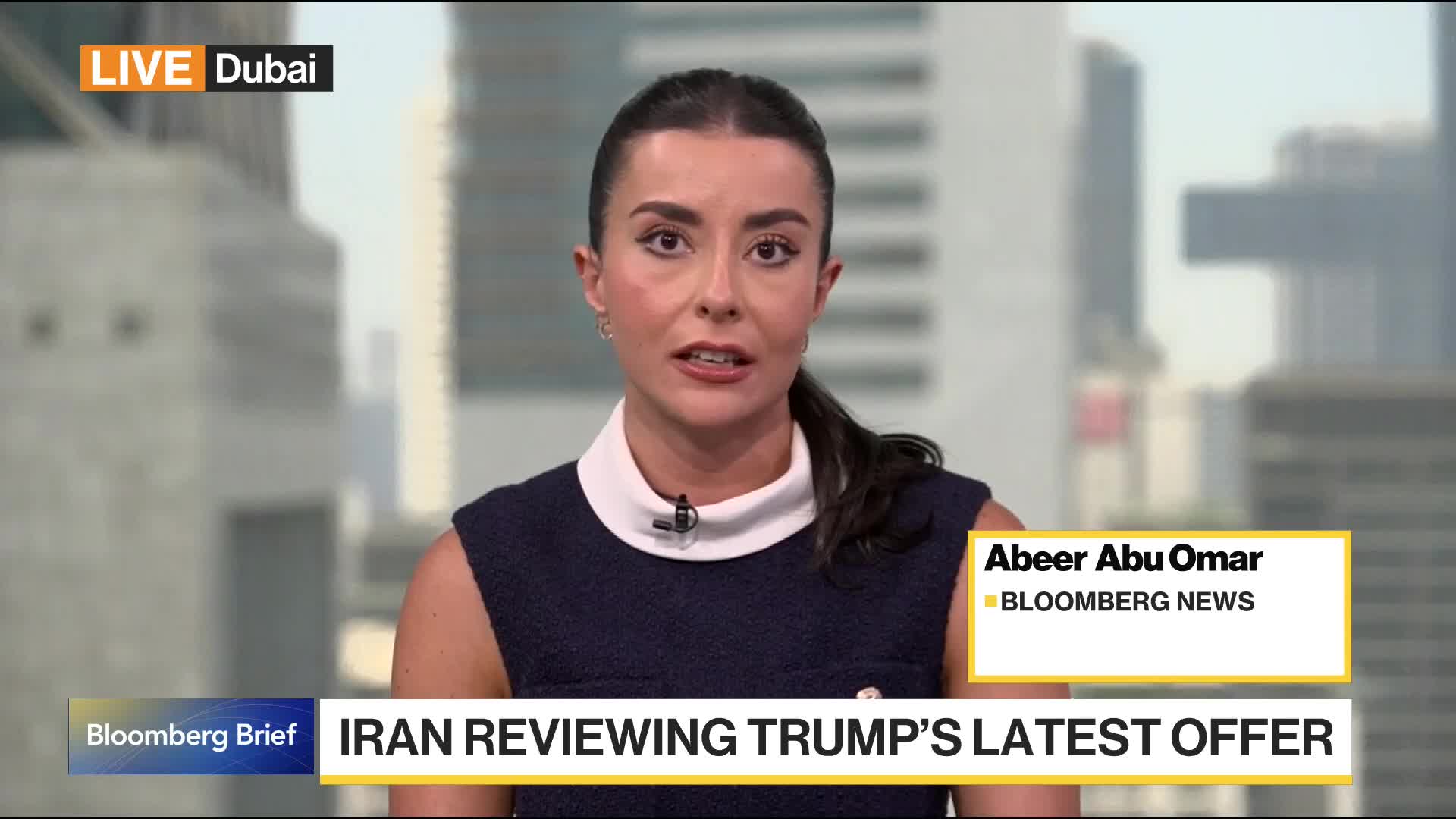 Iran is reviewing latest US peace proposal