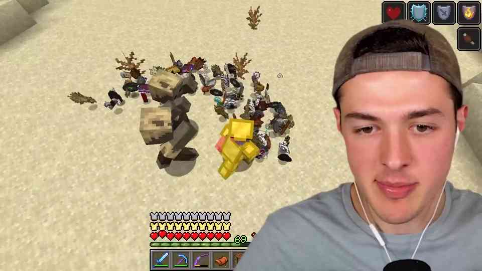 This custom Minecraft armor is completely broken
