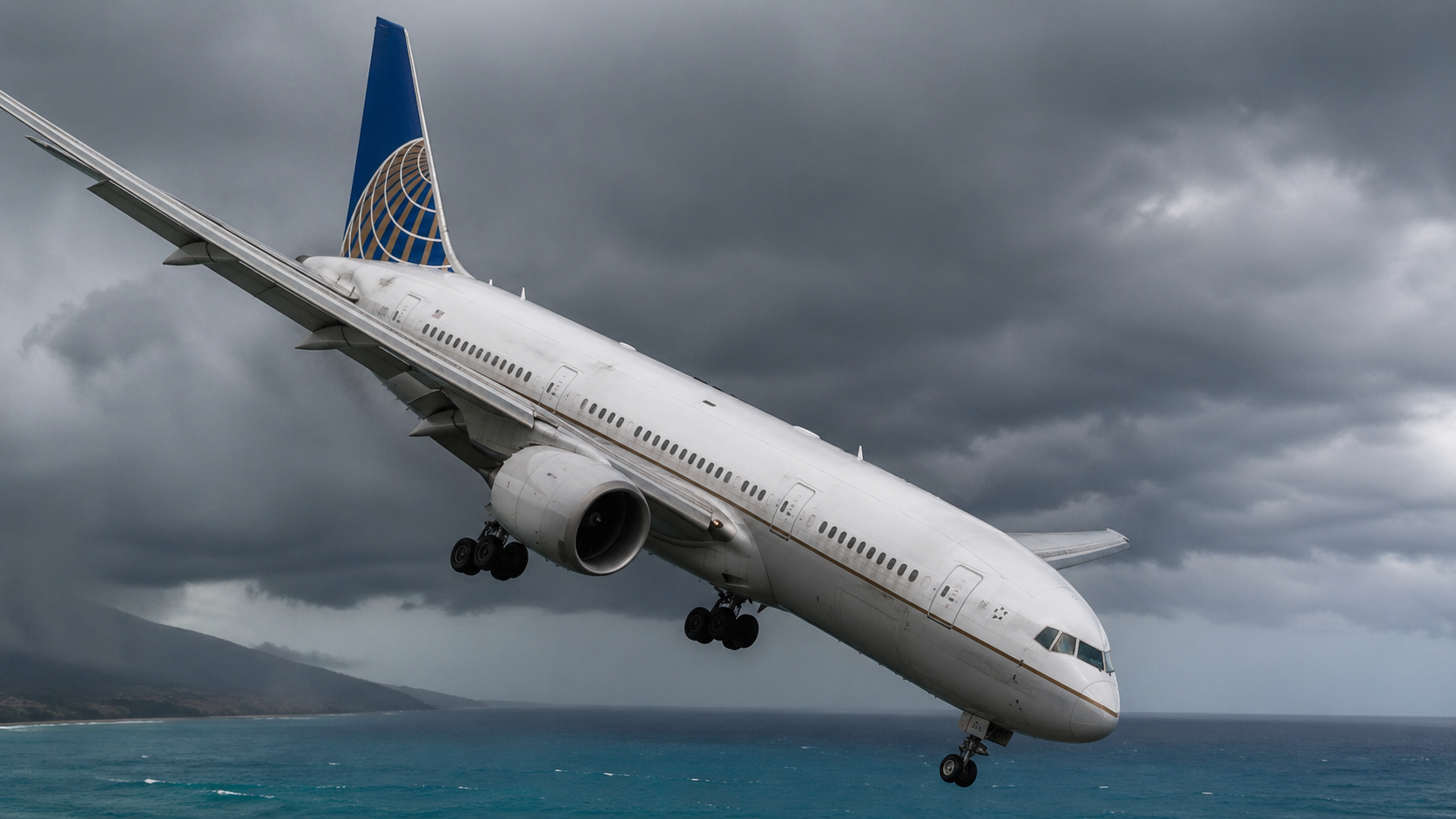 United 1722’s near-death dive over the Pacific