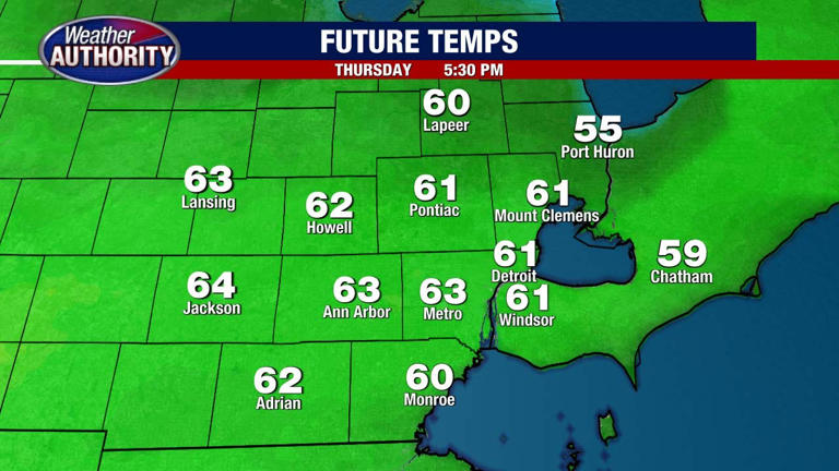 Metro Detroit weather forecast: Another chilly day, but warmer temps ...