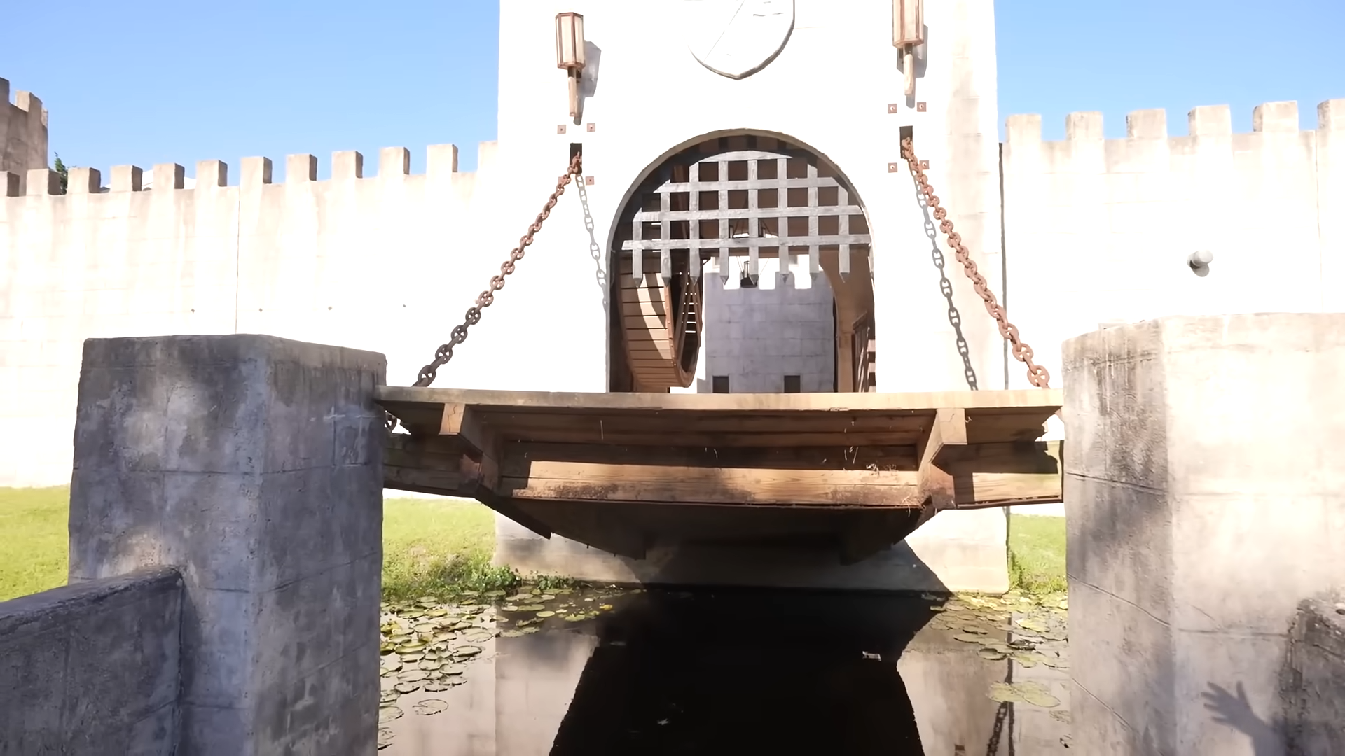This medieval castle showed them history that was almost forgotten