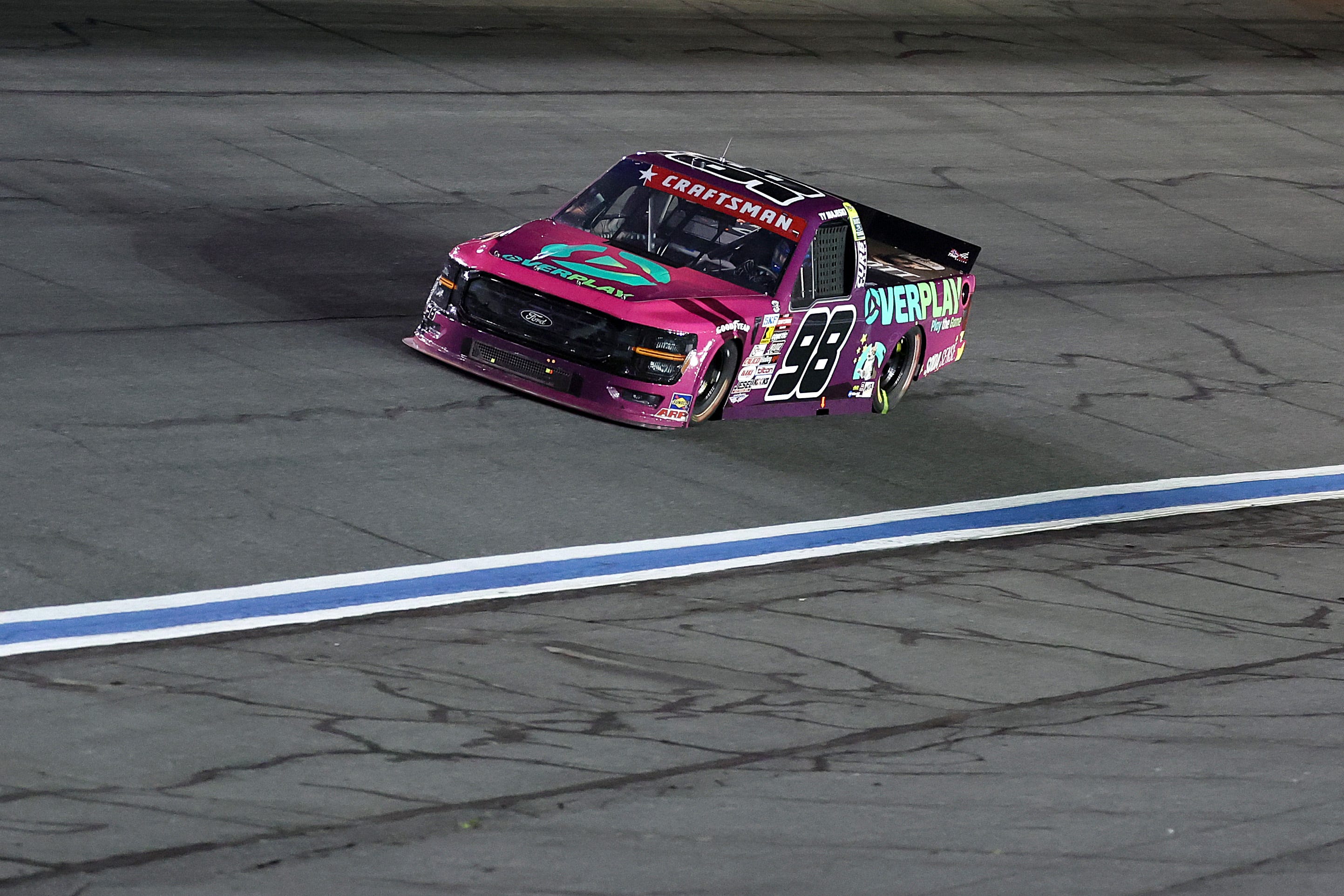 NASCAR qualifying order for Truck Series at Charlotte in May 2026
