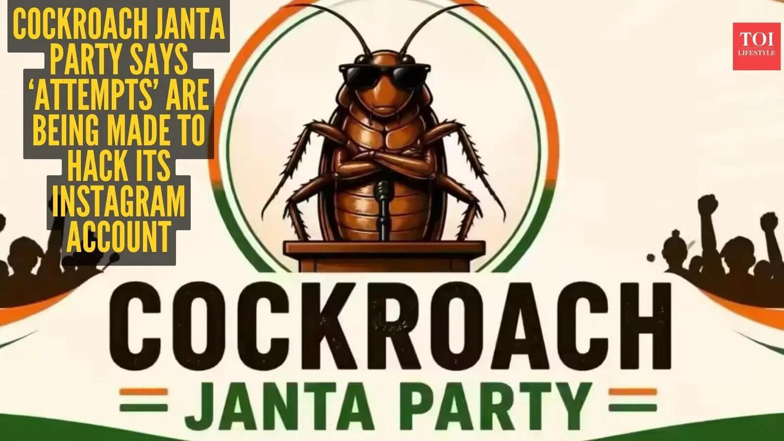 Cockroach Janta Party says attempts are being made to hack its ...