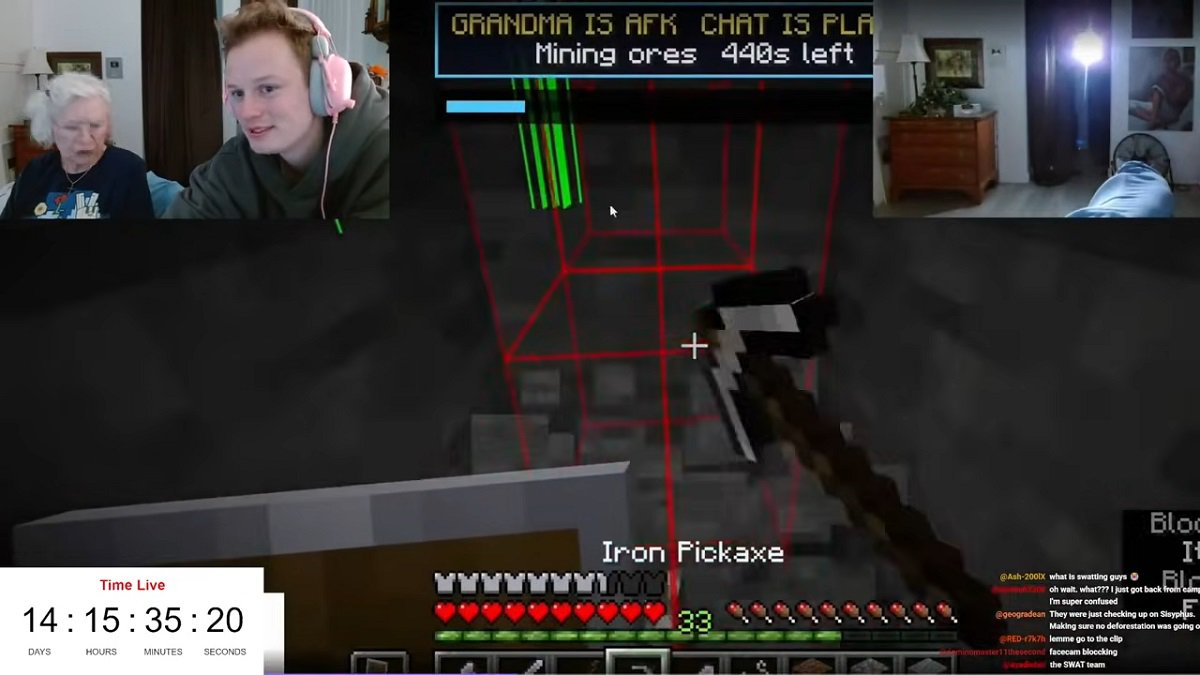 Minecraft grandma says it was 'fun' being swatted