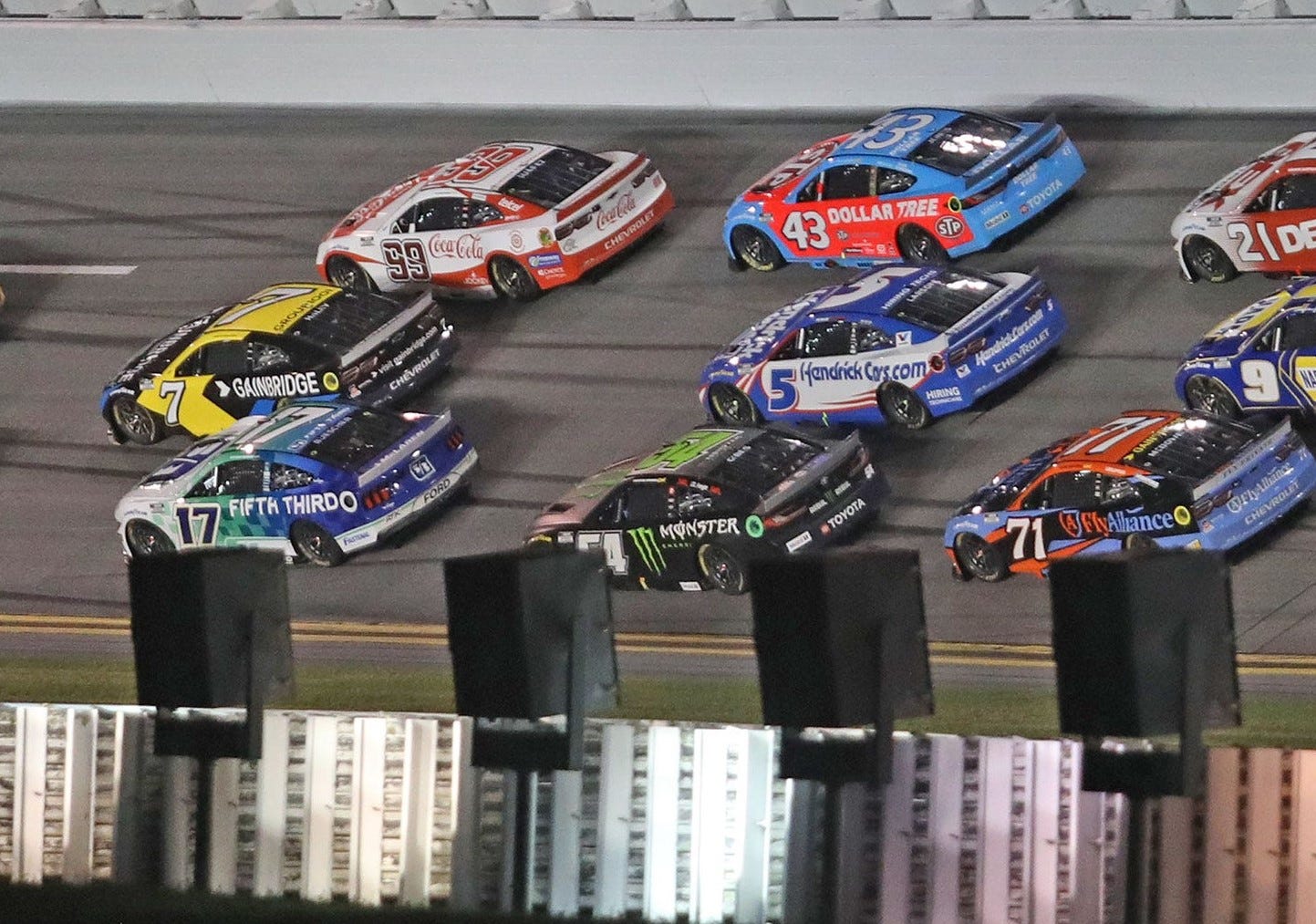 Daytona International Speedway lighting up in modern fashion for NASCAR ...