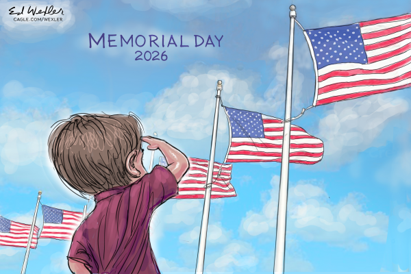 Ed Wexler’s latest political cartoons