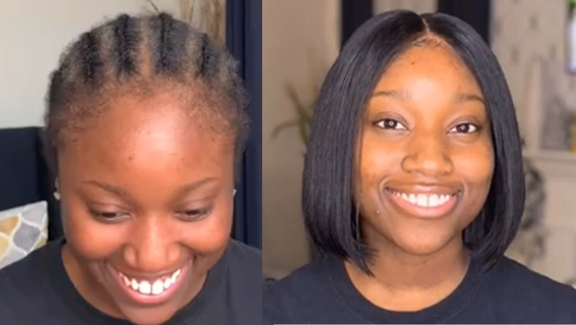 Lace closure quick weave bob transformation you have to see