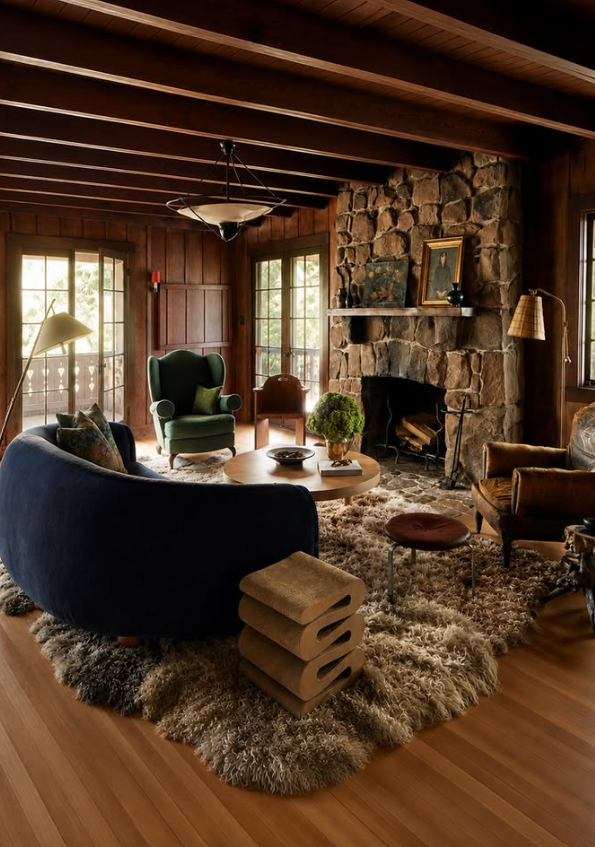 Anne Hathaway’s beautiful 19th-century rustic home