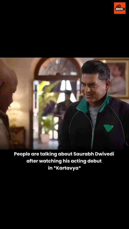 Saurabh Dwivedi’s acting debut is going viral for the wrong reasons