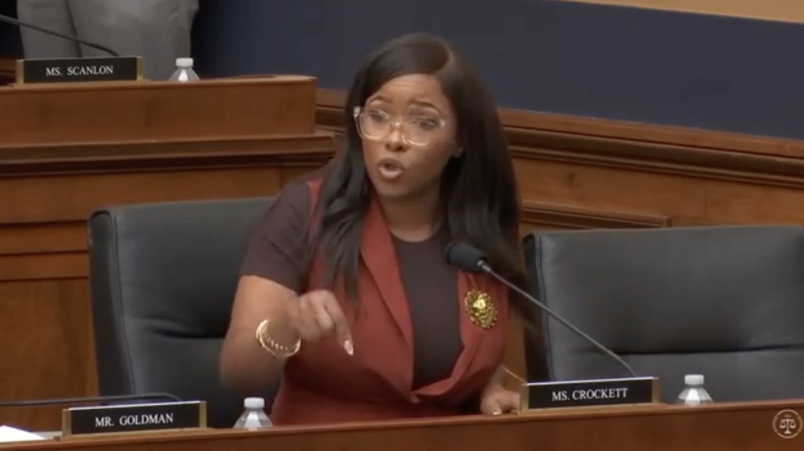 'You all need to read up on your history books': Jasmine Crockett goes ...