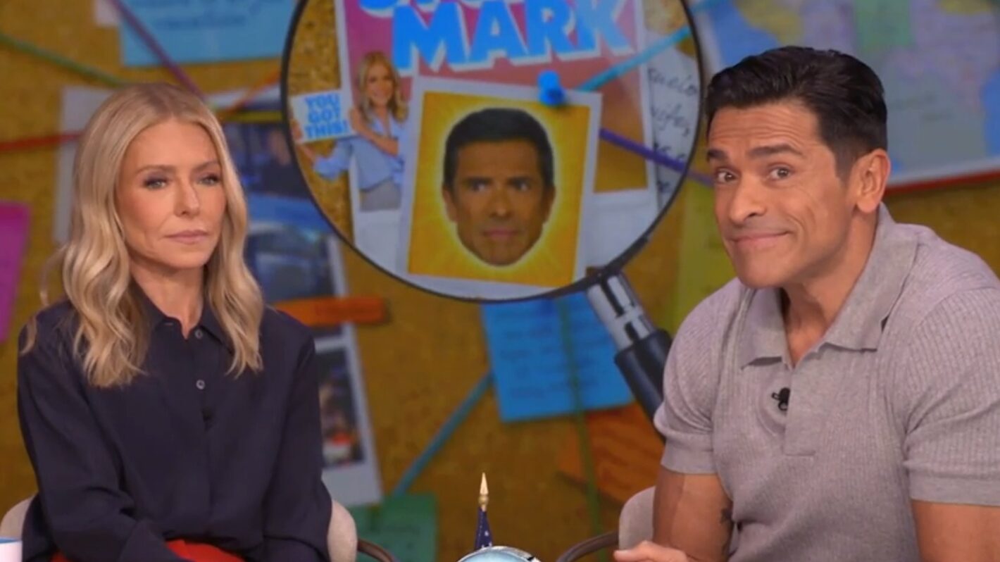 Mark Consuelos shocks 'Live' audience with surprising viewer question