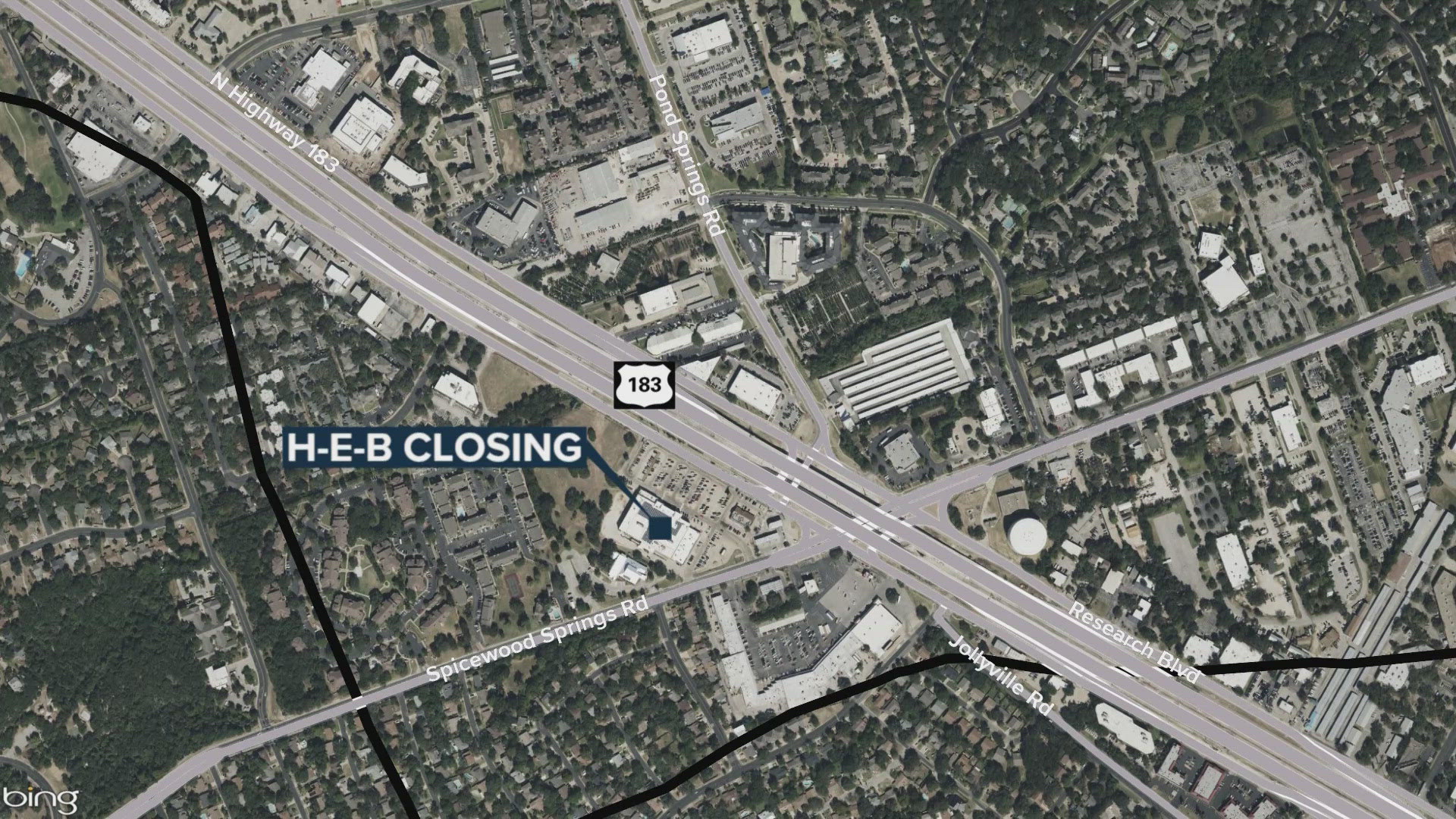 H-E-B to close Spicewood Springs location as lease ends