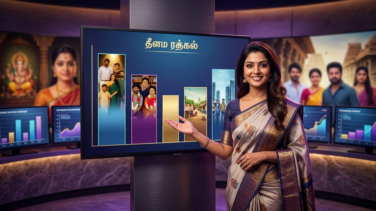 TRP rankings for Tamil TV serials in week 19: Moondru Mudichu, Kayal ...