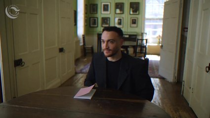 Celebration Day: Poet Lucas Jones performs 'No Flowers, Please' for his ...