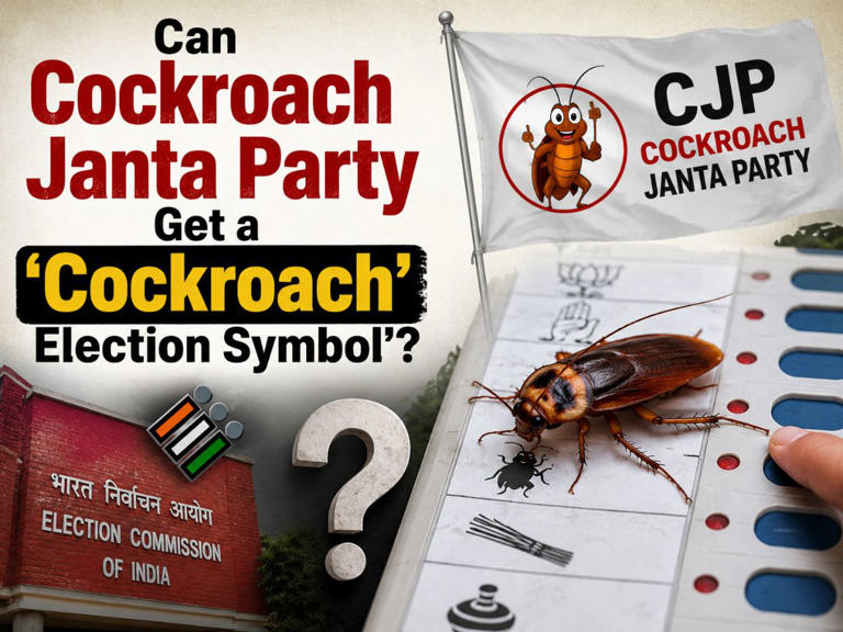 Can Cockroach Janata Party get a 'cockroach' election symbol? Here's ...
