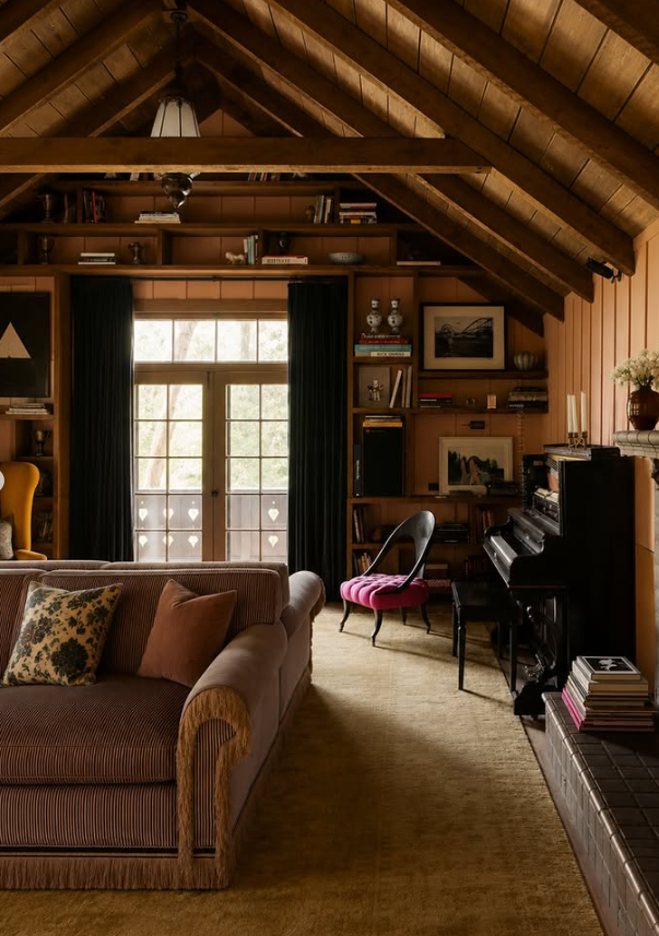 Anne Hathaway’s beautiful 19th-century rustic home