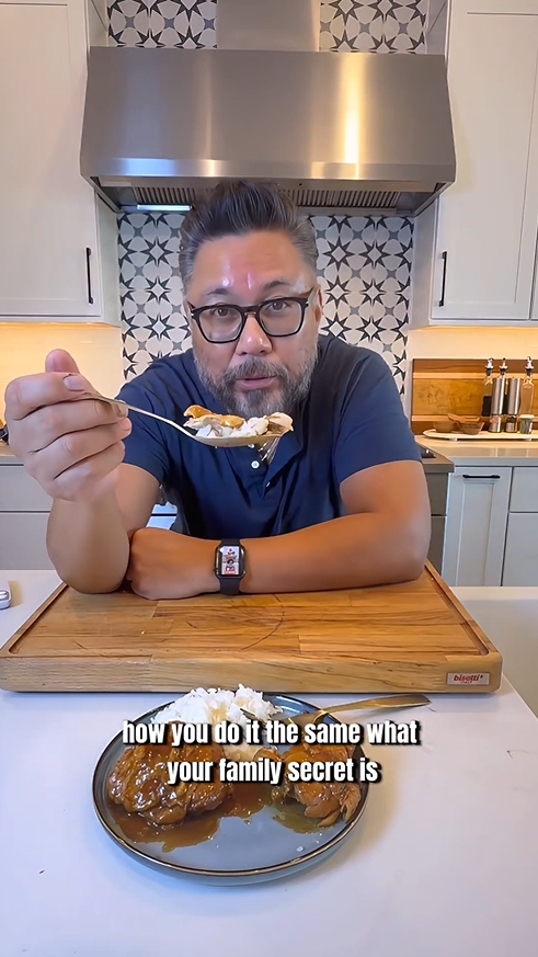 Chicken adobo made my way with family inspired flavors