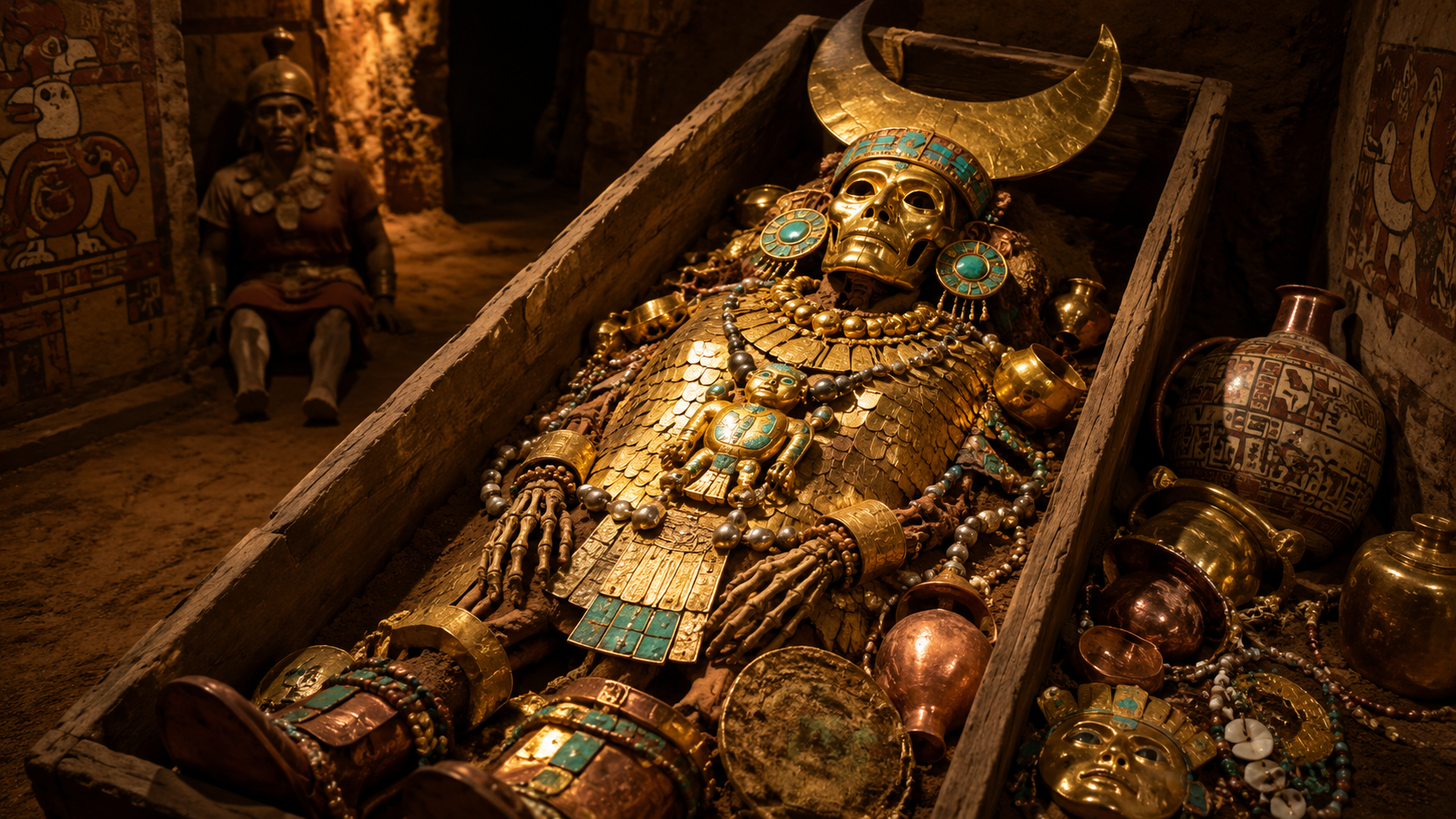 The Lord of Sipán - The richest royal burial ever found in the Americas